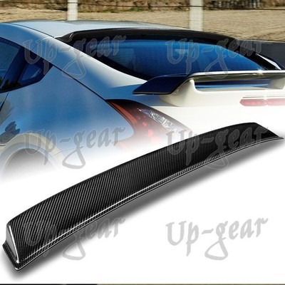 For 2009 - 2020 Nissan 370Z VIP 100% Real Carbon Fiber Rear Roof Window ...