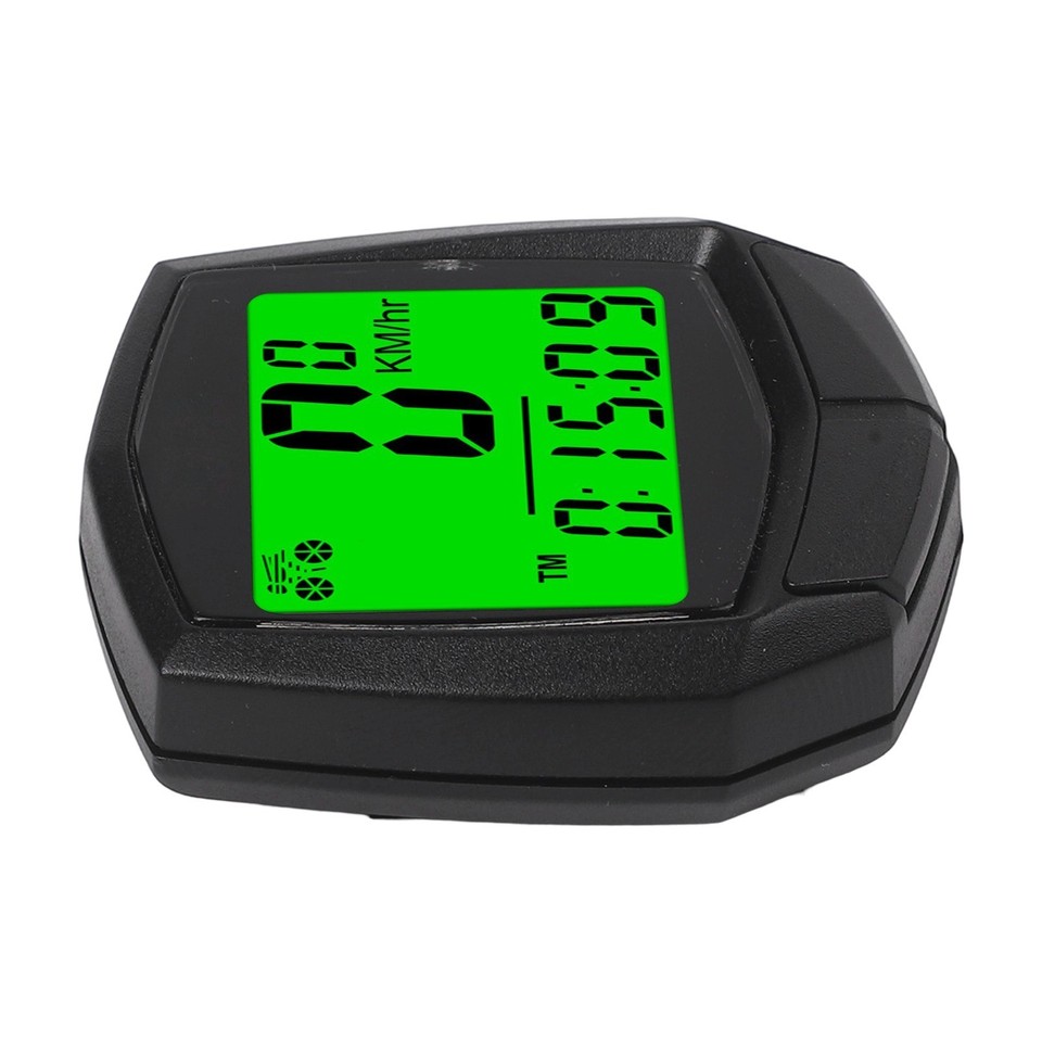 LCD Bike Speedometer with Multiple Functions and Waterproof Protection ...