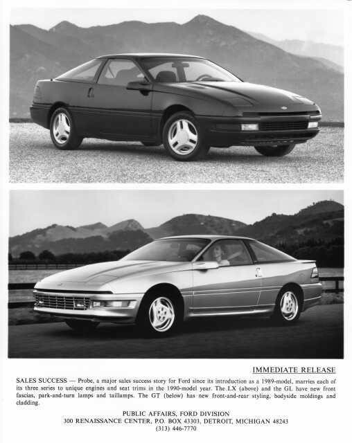 1990 Ford Probe Black