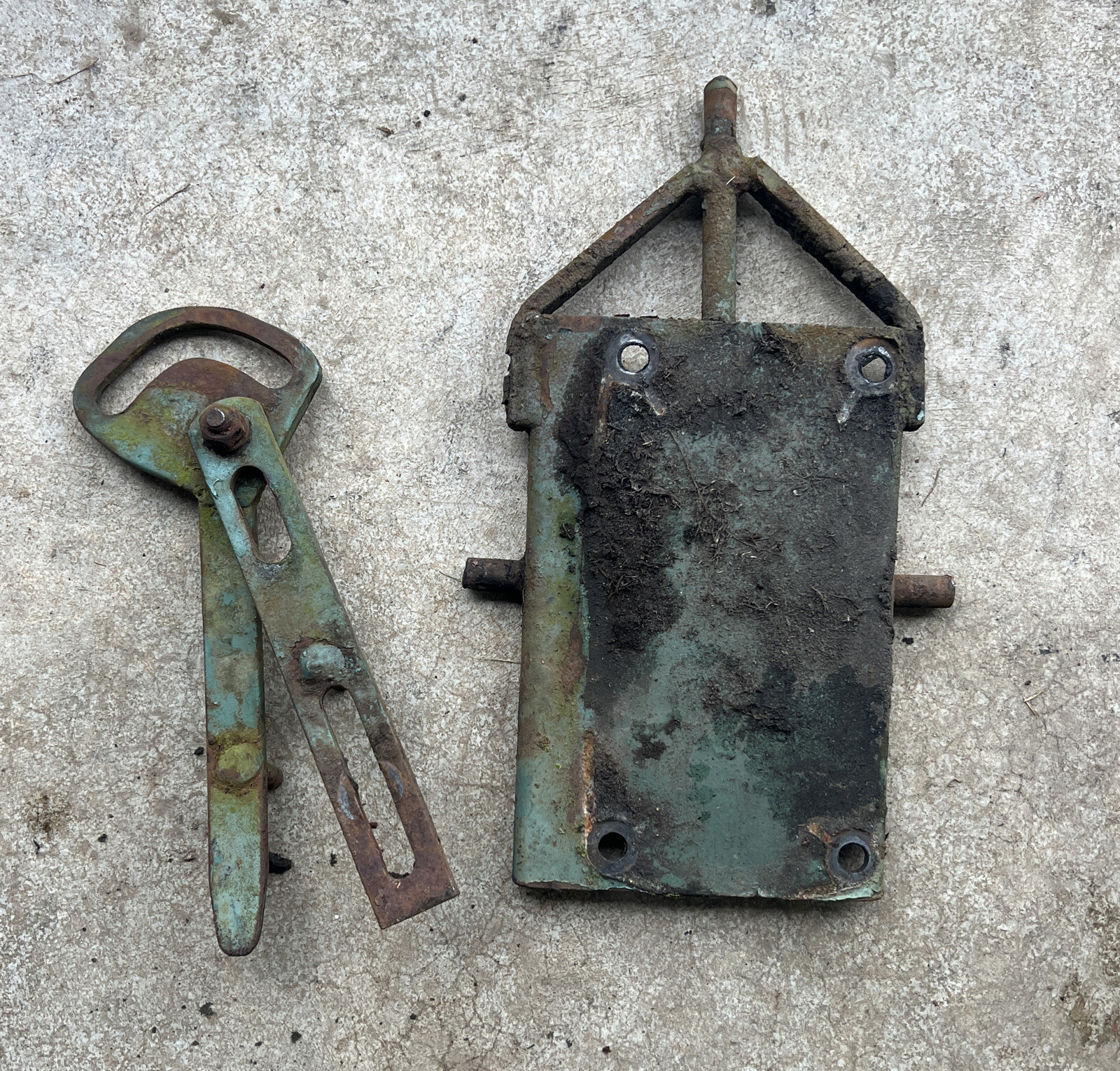 1950s Snapper Snappin Snapping Turtle Riding Mower Bracket / Adjusting ...