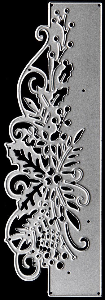 Floral Border / Edge Metal Card Cutting Die card making Crafting #106 ...