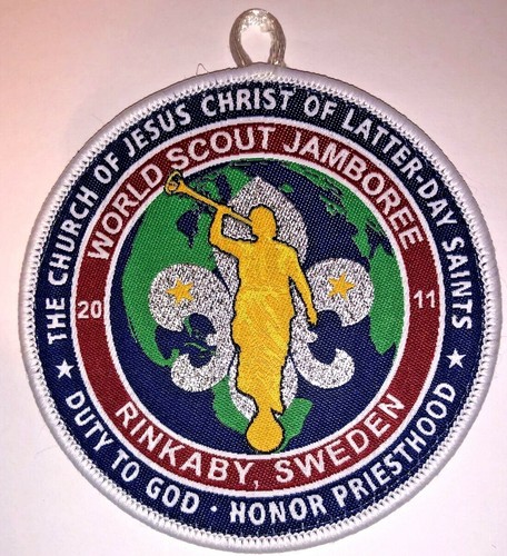 2011 Church of Jesus Christ of LDS Badge Sweden 22th World Boy Scout ...