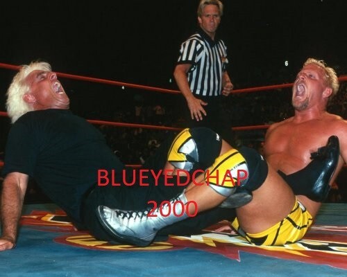 RIC FLAIR VS JEFF JARRETT WRESTLER 8 X 10 WRESTLING PHOTO WWF WCW | eBay