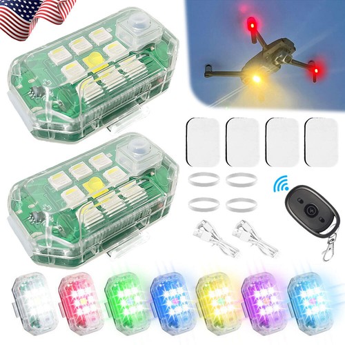 High Brightness Wireless LED Strobe Light 7 Colors Rechargeable ...