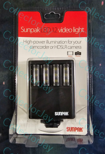 Sunpak VL-LED-12 Compact Video Light *New & Sealed* | eBay