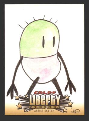 2011 Cryptozoic CBLDF Liberty Artist Sketch Card by Jerry Fleming | eBay