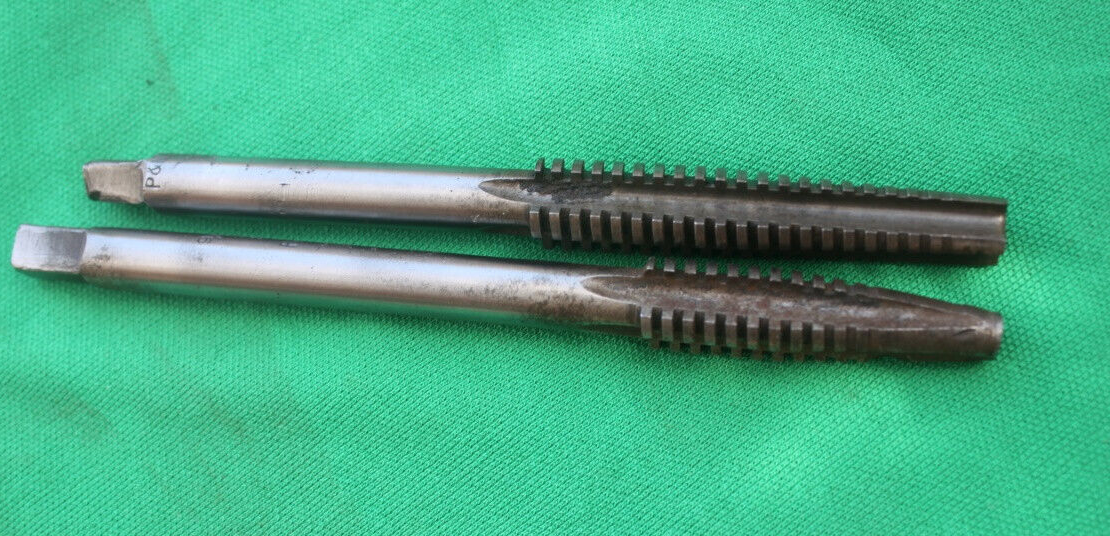 Pair of BSW rectangular thread tap 9/16 x 8 | eBay