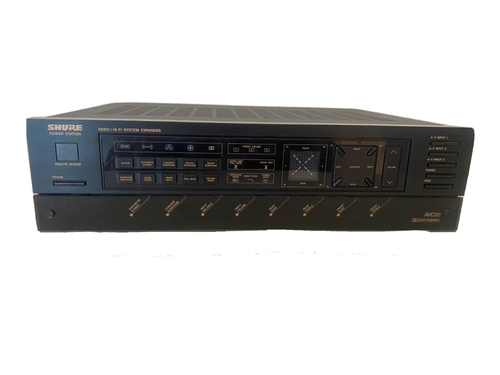 Shure AVC20 HI-FI Power Amplifier System Expander Home Entertainment ...