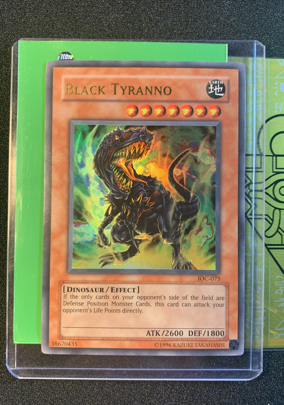 Yu-Gi-Oh! Black Tyranno & Big Evolution Pill DT02-EN096 Parallel Rare ...