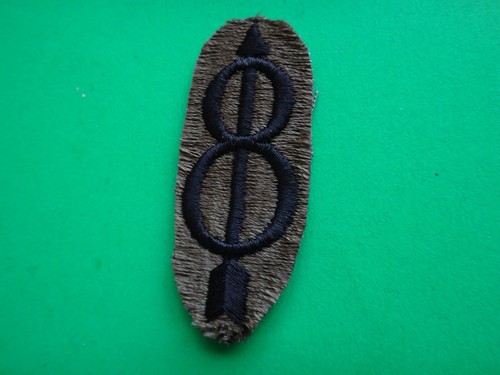 US Army 8th INFANTRY Division Subdued Patch | eBay