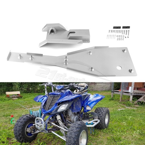 Frame Engine Skid Glide Plate + Swim Arm Skid Plate For Yamaha Raptor ...