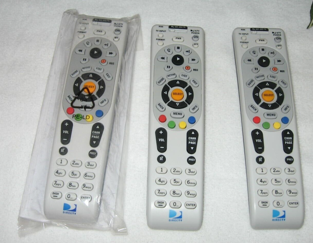 DIRECTV RC65 TV Remotes Lot of 3 Unused | eBay