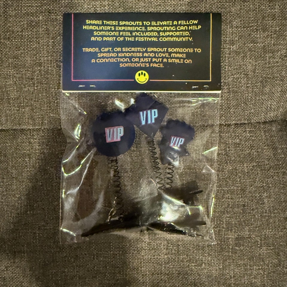 Electric Daisy Carnival Las Vegas 2025 Box Goodies Magnet VIP Lanyard ...