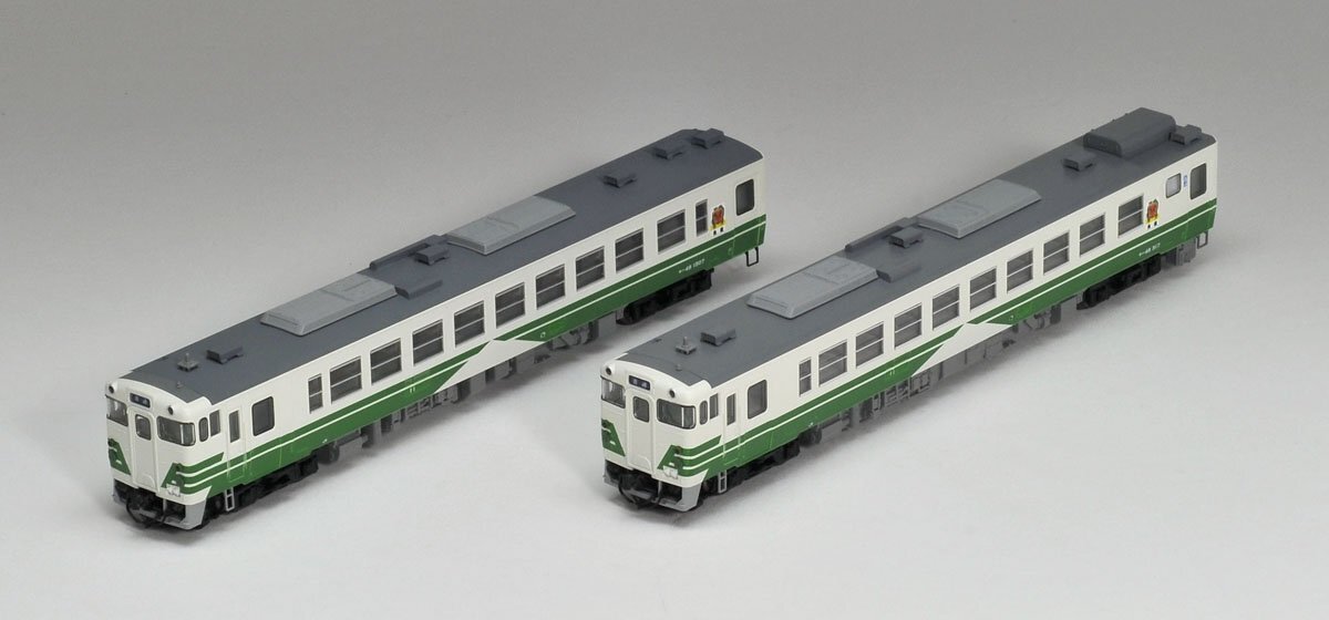 TOMIX N gauge Kiha 48 500 Renewal Car Oga-Line 2car Set 98034 Model ...