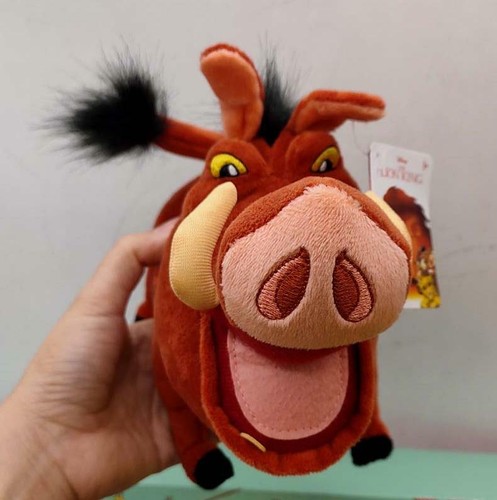 Disney The Lion King Pumbaa Wild Boar Pig Plush Toy Stuffed Animals ...
