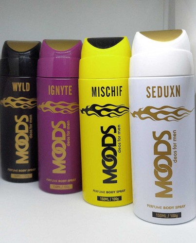 MOODS MISCHIF, IGNYTE, WYLD & SEDUXN Enduring Deo Spray For Men Pack Of ...