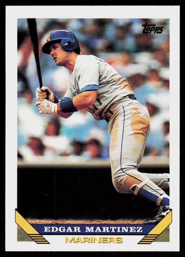 1993 Topps Edgar Martinez #315 BASEBALL Seattle Mariners | eBay