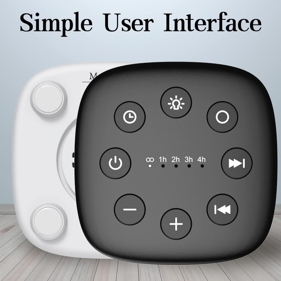 Noise Sound Machine w/30 Soothing Sounds,Timer, Night light for Baby ...