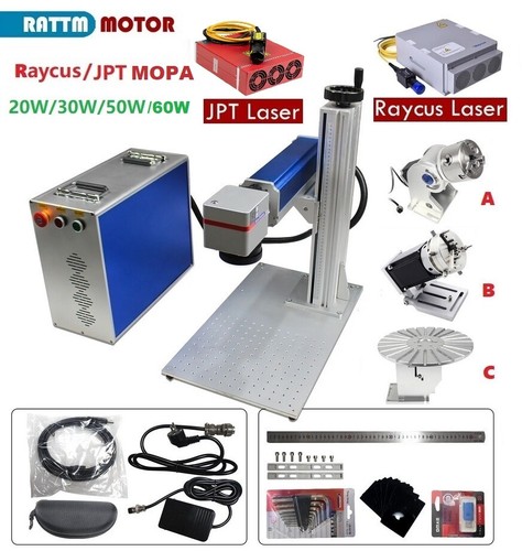 Raycus/JPT MOPA /JPT LP 20W 30W 50W 60W Split Type Fiber Laser Marking Machine | eBay UK