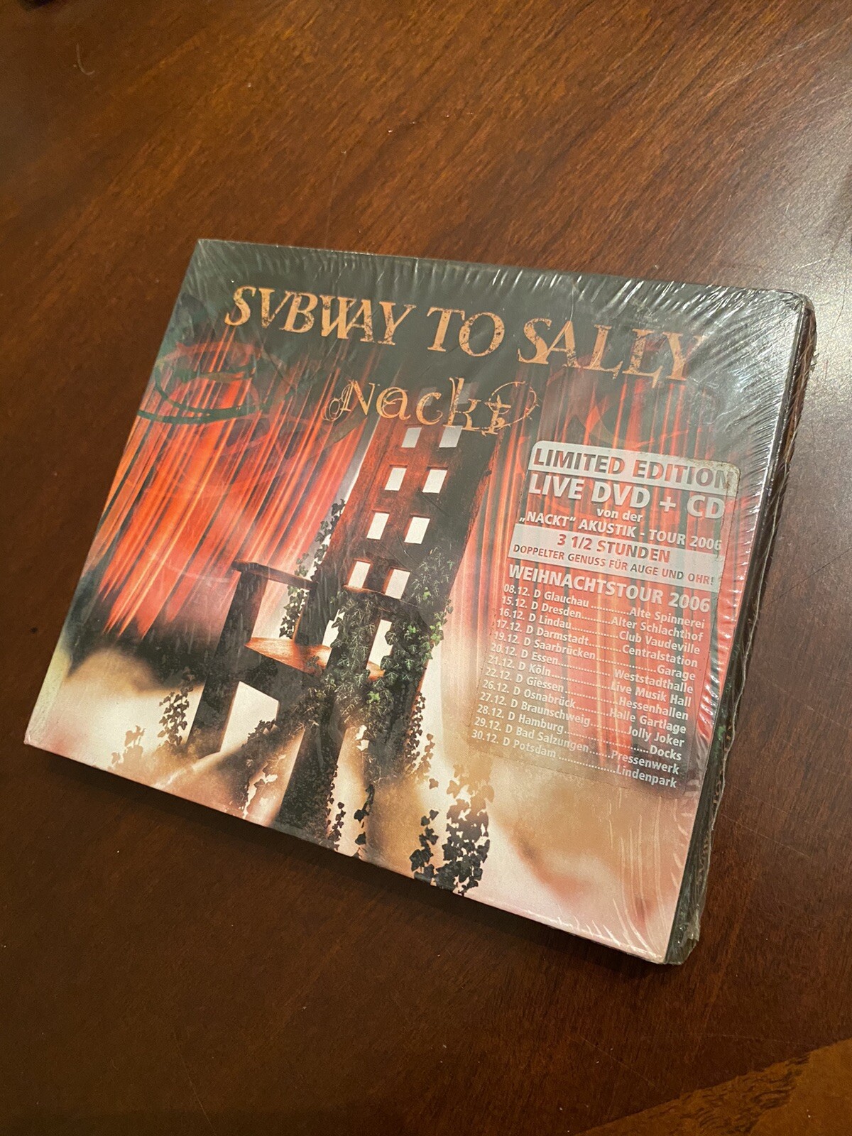 Svbway to Sally Nackt CD Tour Release Only Rare Album Includes Bonus ...