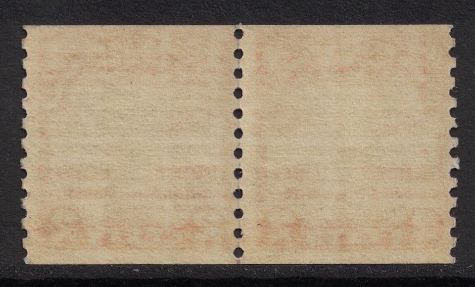 Scott 656- MNH Coil Line Pair- 2c Edison's First Lamp- Perf 10, 1929 ...