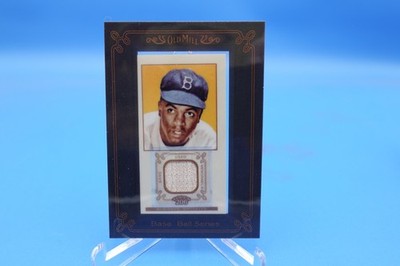 2009 Topps T-206 Jackie Robinson Bat Relic Brooklyn Dodgers | eBay
