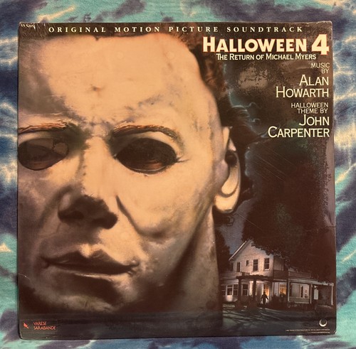 Halloween 4 Soundtrack LP Alan Howarth NOS Original 1988 Sealed JOHN ...