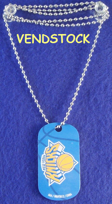 NBA DOG TAG METAL NECKLACE PENDANT LICENSED BASKETBALL + FREE 22" METAL ...