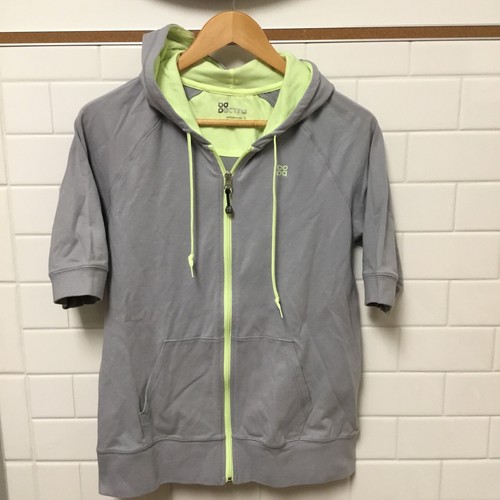 Actra Womens Performance Athletic Jacket Short Sleeve Full Zip Hoodie ...