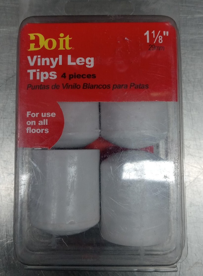 Do it 1-1/8 In. Hi-Tip Vinyl Furniture Leg Tip,(4-Pack) 209430 Pack of ...