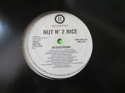 NUT N 2 NICE MYBABYMAMA 12" SINGLE HIP HOP RAP K DEE | eBay Australia