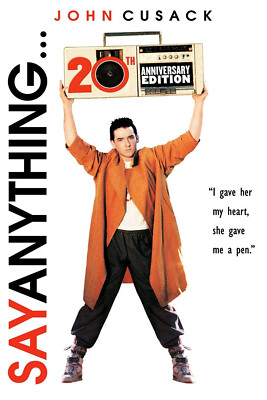 Say Anything... (DVD, 1989, Wide, John Cusack) *DISC ONLY* NO CASE NO ...