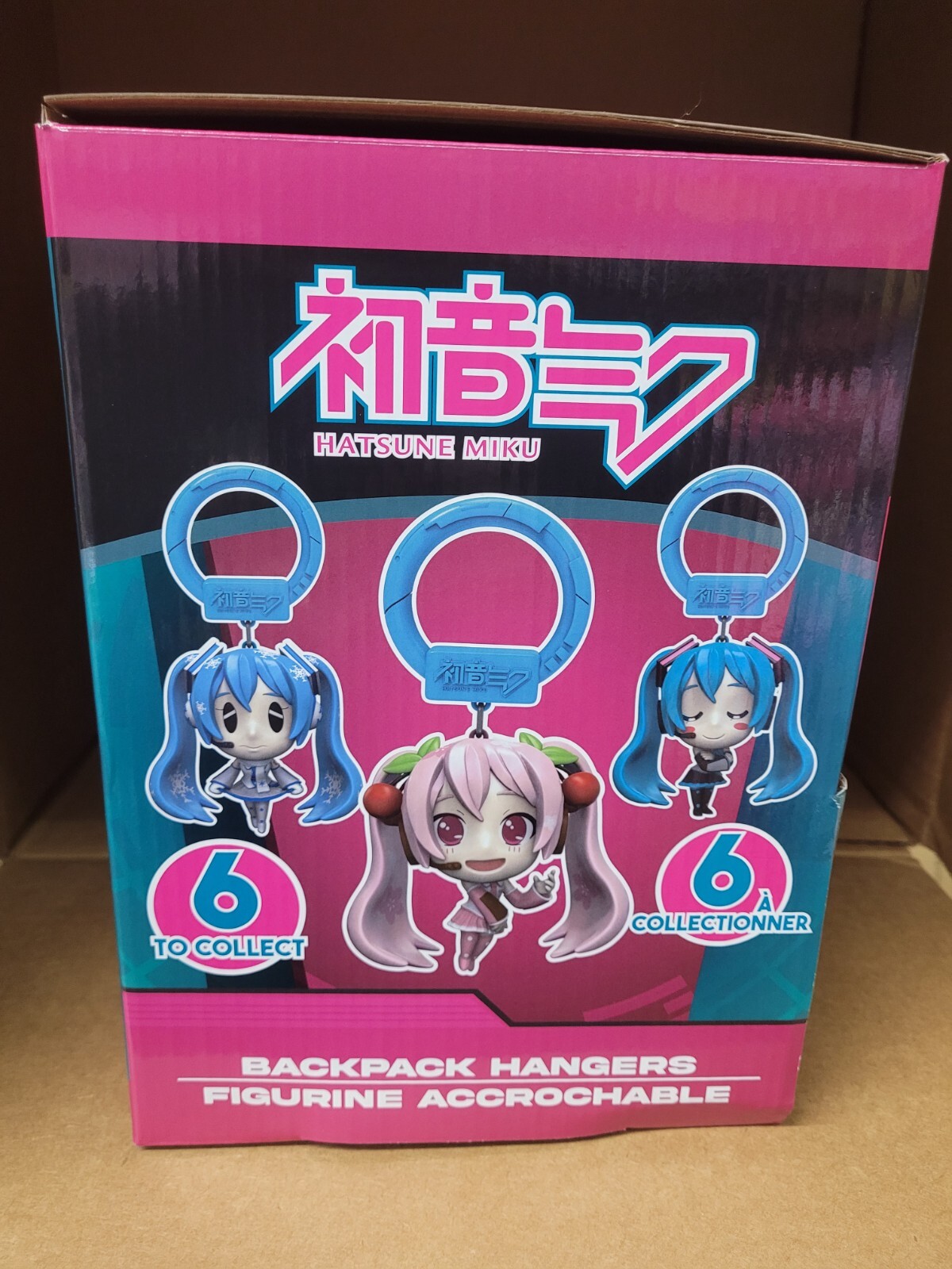 PACK OF 4 PIECES HATSUNE MIKU BACKPACK HANGERS KEYCHAIN FIGURES BLIND ...