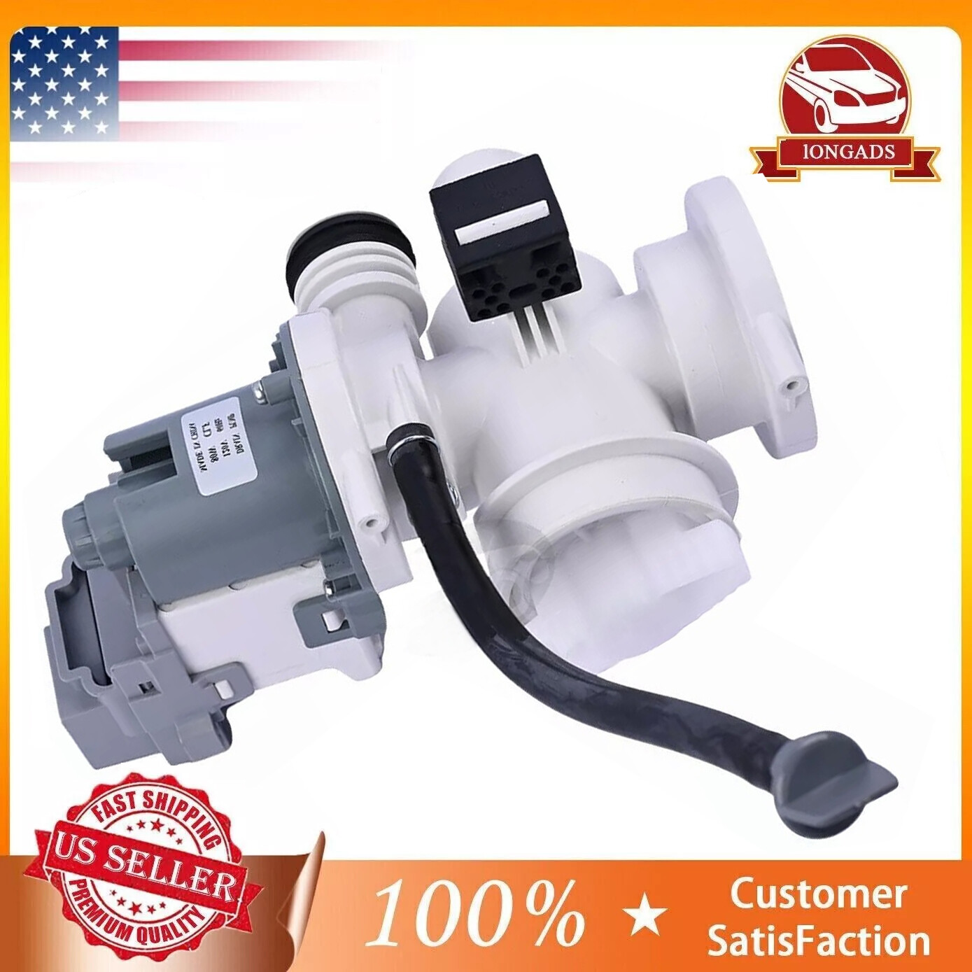 New Washer Drain Pump Replacement Part number DC97-20621A For Samsung ...