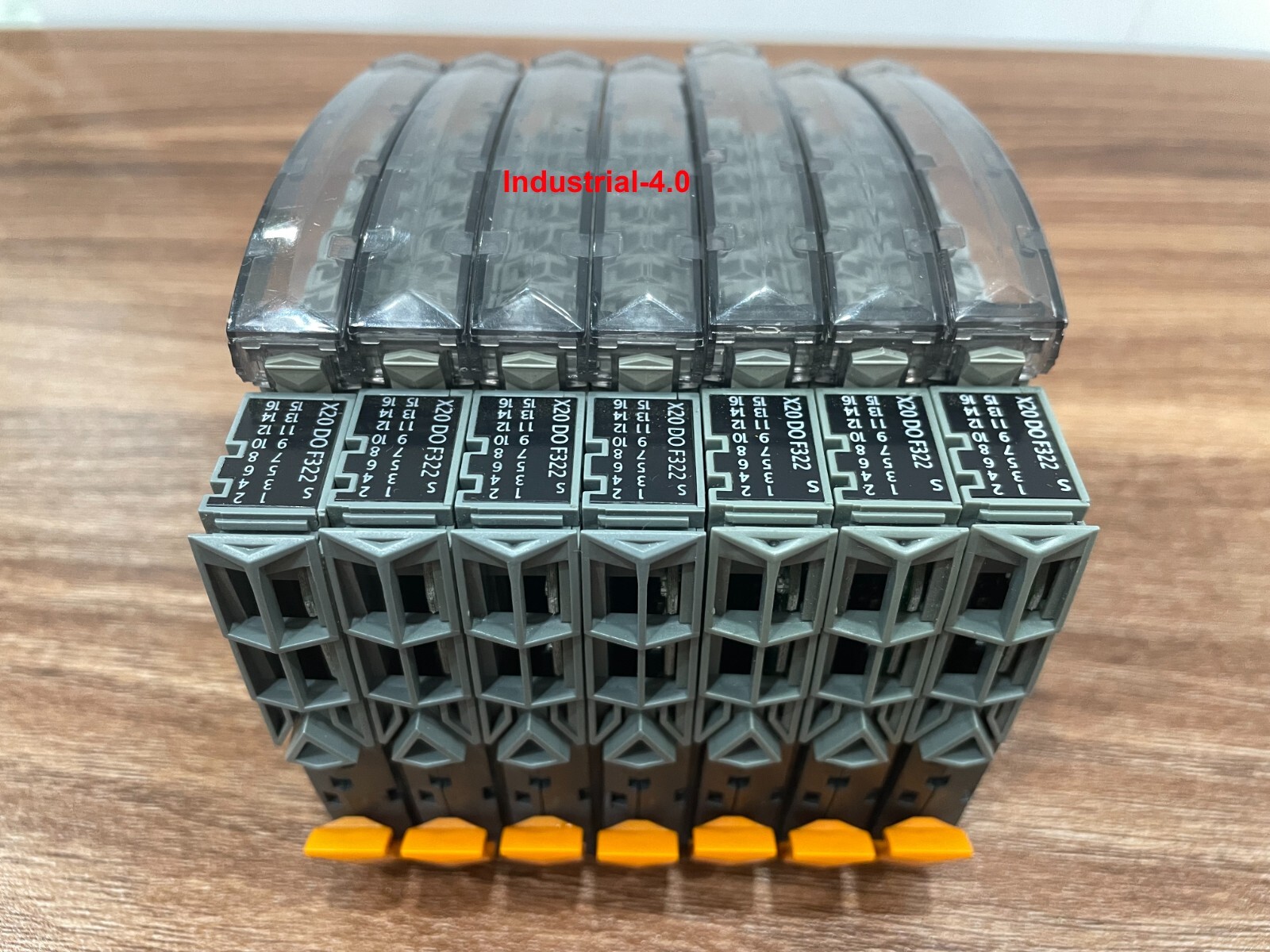 X20DOF322 + X20BM11 + X20TB1F B&R X20 digital output module, 16 outputs ...