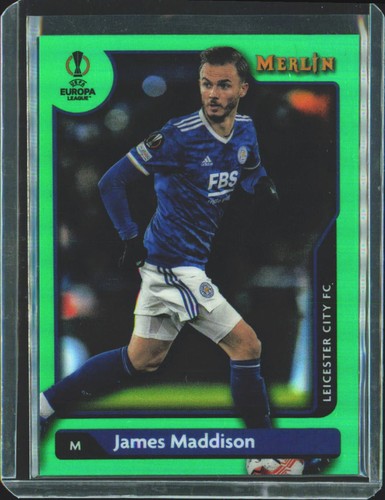 2022 Topps Merlin James Maddison /99 green refractor | eBay