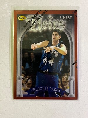 1996-97 Topps Finest Cherokee Parks #155 | eBay Australia