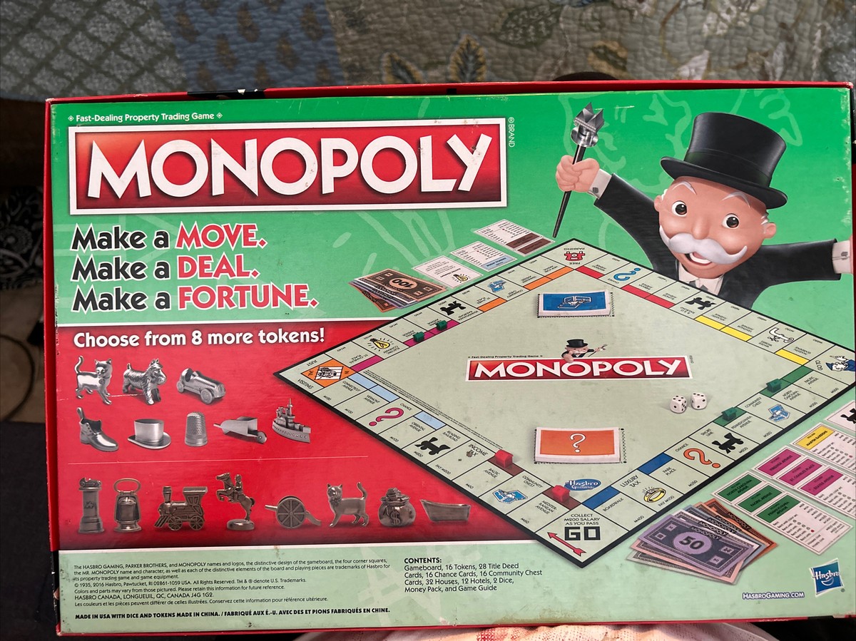 Classic Monopoly Board Game
