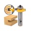 1/4" Height X 3/8" Depth Slot Cutter Router Bit - 1/2" Shank - Yonico ...