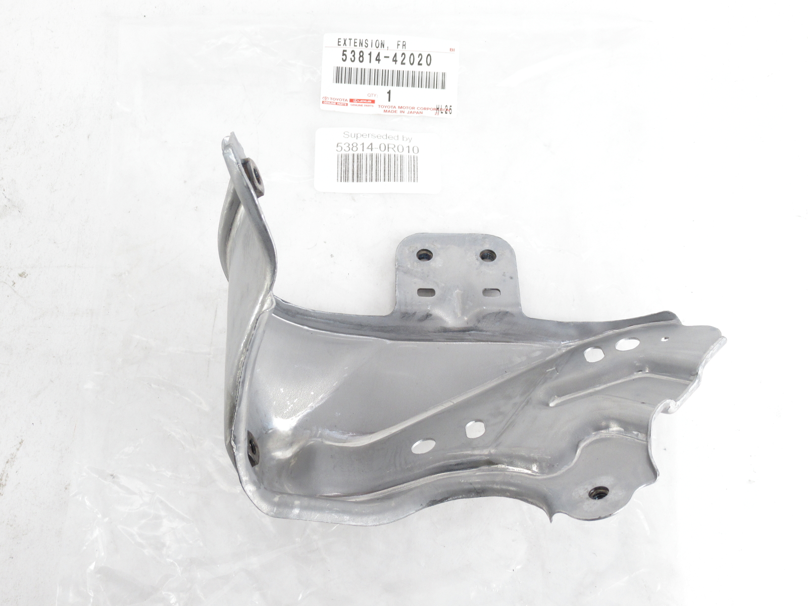 Extensión del guardabarros delantero original FABRICANTE DE EQUIPOS ...