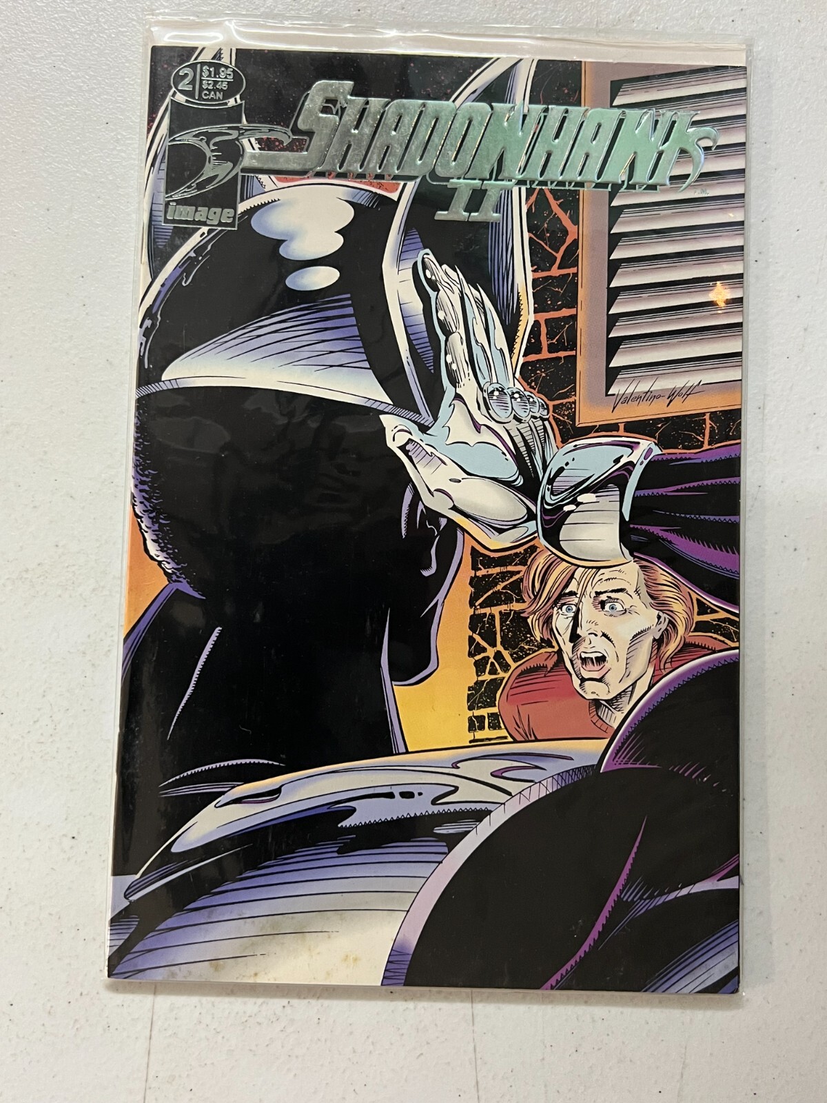 Shadowhawk II #2 Image Comics 1993 Jim Valentino Foil Cover | Combined ...