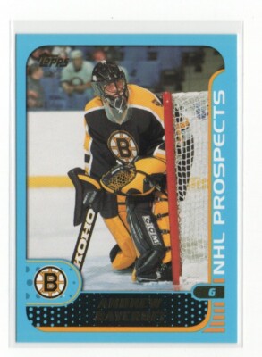2001-02 Topps Hockey #304 ANDREW RAYCROFT BOSTON BRUINS ROOKIE | eBay