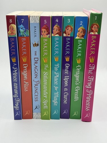 Tales Of The Frog Princess Series E D Baker Volumes 1-8 (1 HB and 7 PB ...