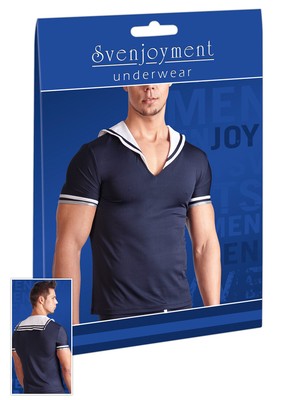 Herren SHIRT in Blau und Weiß - Matrosen Look - Ahoi!! | eBay