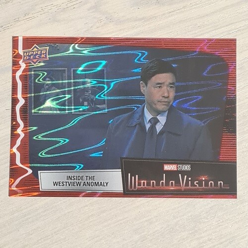 Inside The Westview Anomaly #35 Red Foil Wanda Vision Trading Card ...