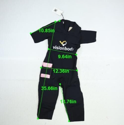 Vision Body EMS Personnel System Power Suit Workout Suit ONLY Womens ...