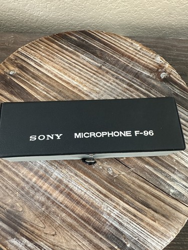 Vintage Sony F-96 Dynamic Microphone T5 | eBay