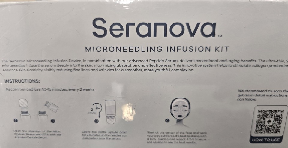 Seranova Micro Infusion System for Face & Neck 3 Month Supply | eBay