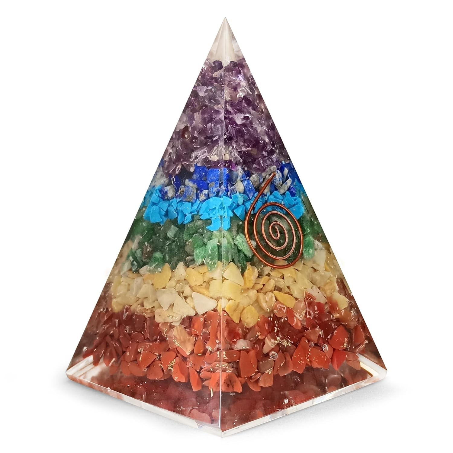 7 Chakra Crystal Pyramid Vastu For Home Office Money, Health, Good Luck ...