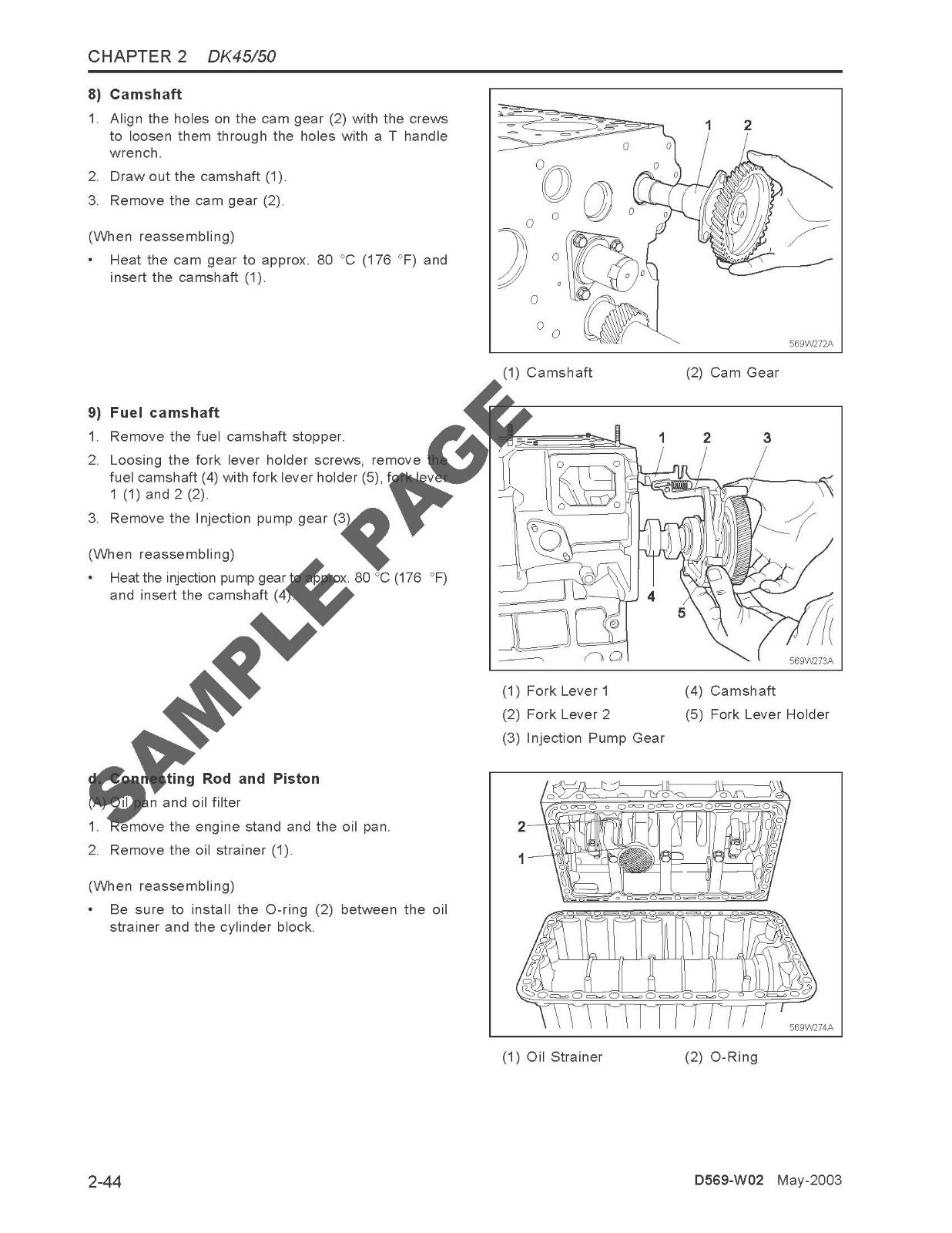 KIOTI DAEDONG DK45 DK50 TRACTOR WORKSHOP REPAIR SERVICE MANUAL IN DISC ...